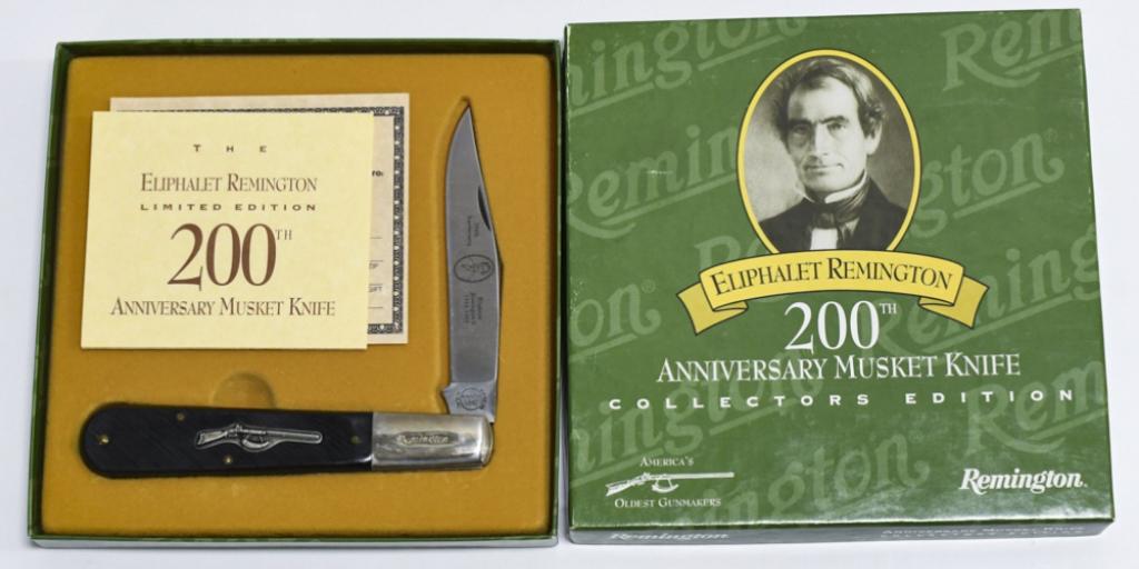Remington 200th Anniv Musket Folding Knife