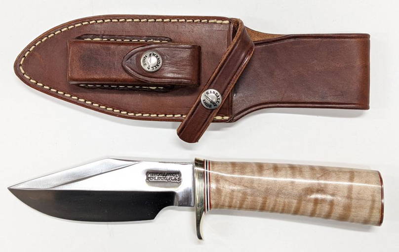 Randall Made Model 19-5 Bushmaster Knife Maple (#2501) on Jan 07, 2023 ...