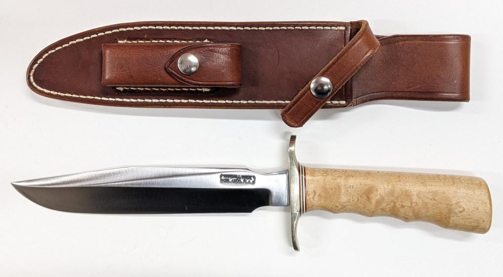 Randall Made Model 1 Fighting Knife Maple 7" Blade