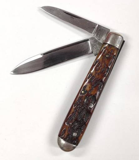 Vintage Shumate Razor Co Bone Sm Trapper Knife (#2785) on Jan 07, 2023 ...
