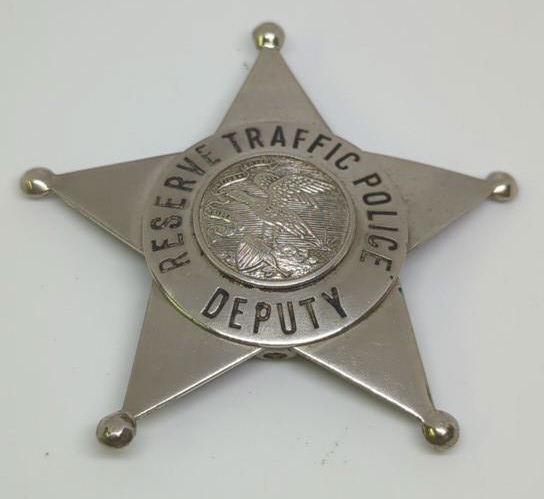 Obsolete Reserve Traffic Police Deputy Badge - Jan 06, 2023 | Kraft ...