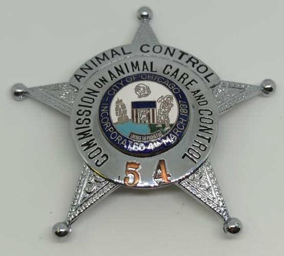 Obsolete City of Chicago Animal Control Badge (#5329) on Jan 06, 2023 | Kraft Auction Service in IN