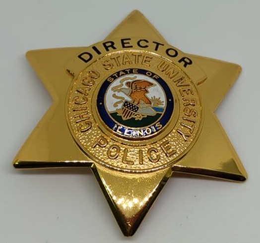 Obsolete Chicago State Univ Police Director Badge (#5444) on Jan 06 ...