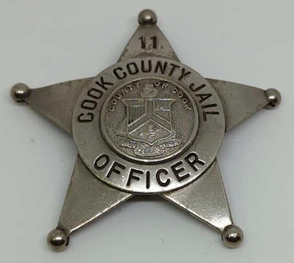 Obsolete Cook County Jail Officer Badge #11 (#5445) on Jan 06, 2023 ... Obsolete Cook County Jail Officer Badge #11 (#5445) on Jan 06, 2023 ...