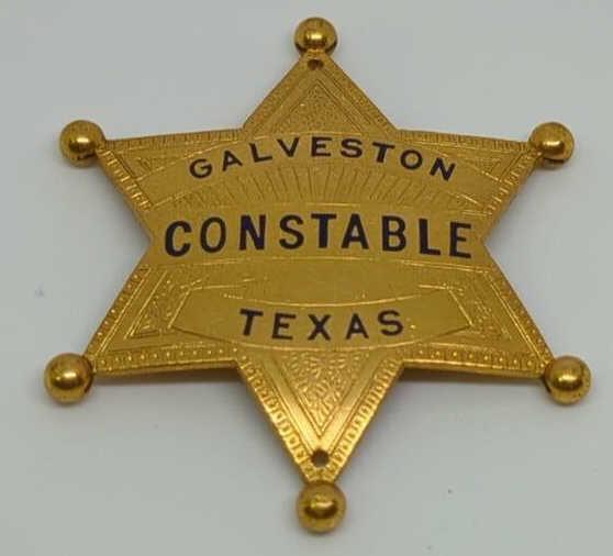 Obsolete Galveston, Texas 6pt Constable Badge (#5456) on Jan 06, 2023 ... Obsolete Galveston, Texas 6pt Constable Badge (#5456) on Jan 06, 2023 ...