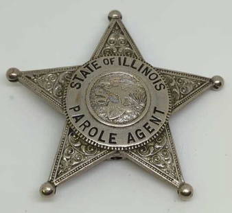 Pair Of Prohibition Agent Badges.