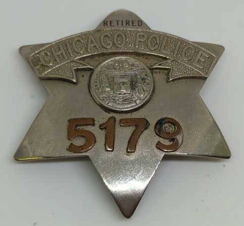 Obsolete Chicago Police Retired Badge #5179 (#5508) on Jan 06, 2023 ...