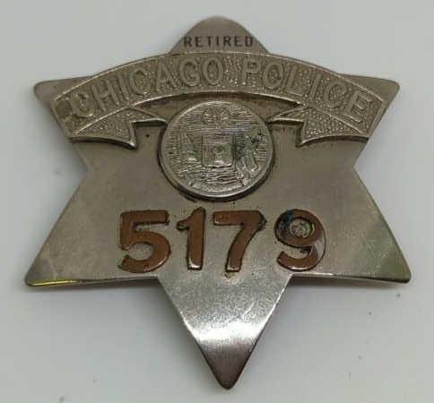 Obsolete Chicago Police Retired Badge #5179 (#5508) on Jan 06, 2023 ...