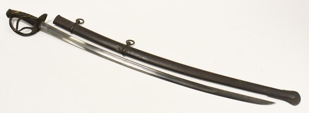 Civil War Confederate Cavalry Sword By Wm Glaze