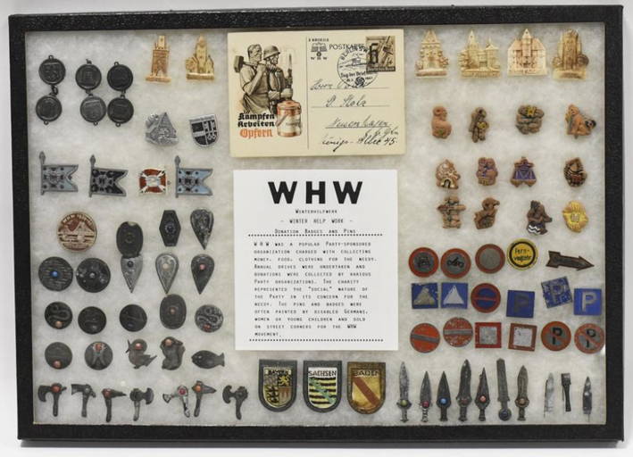 Third Reich Winterhilfswerk WHW Trinket Collection (#1828) on Jan 08 ...