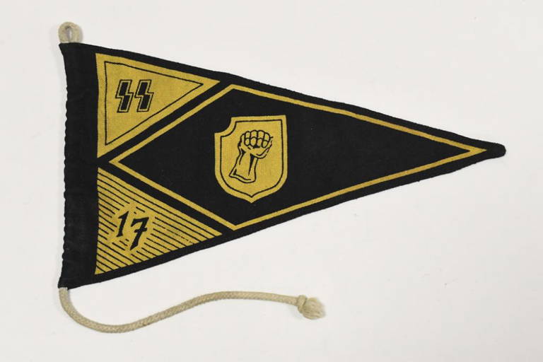 WW2 German 17th SS Panzergrenadier Replica Pennant (#1967) on Jan 08 ...