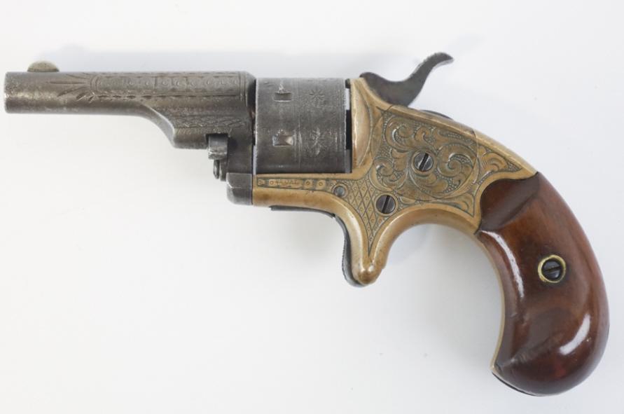 1874 Colt Open Top Pocket Model .22 Cal. Revolver (#0065) on Jan 08 ...
