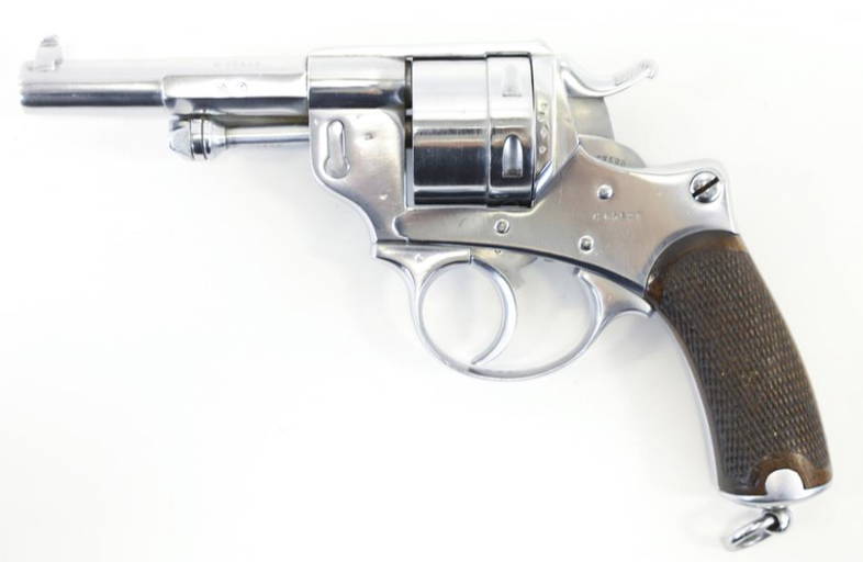 French Mas Model 1873 11mm Six Shot Revolver