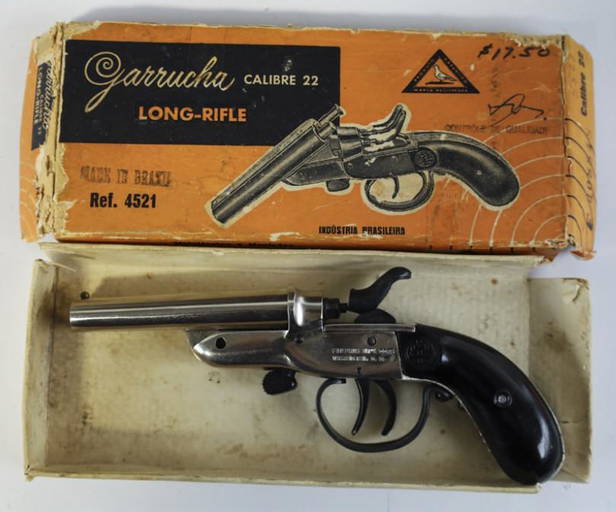 Rossi Garrucha Side By Side .22 Cal. Pistol In Box (#0515) on Jan 08 ...