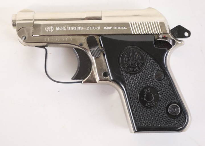Beretta 950 BS .25 Cal. Semi-Automatic Pistol (#0732) on Jan 08, 2023 ...