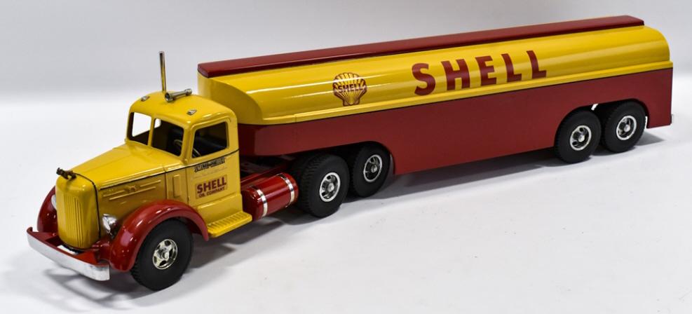 Fred T. Smith Miller L Mack Shell Tanker Truck