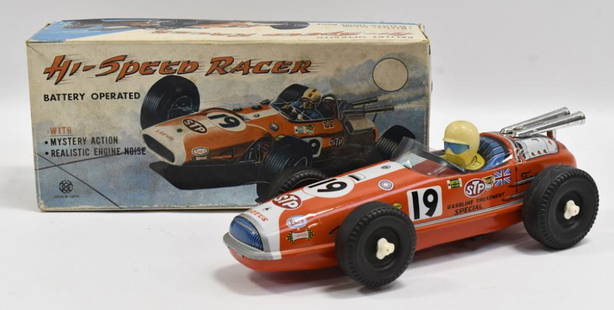 Japan Battery Op Speed Racer W/ Box