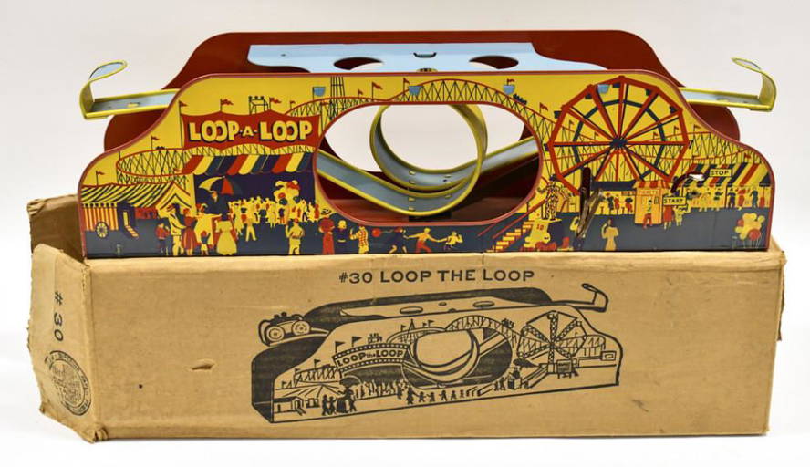 Wolverine Tin Litho Windup #30 Loop The Loop w Box (#6517) on Jan 20 ...