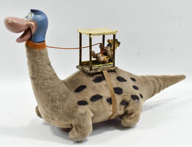 Marx Battery Operated Fred Flintstone On Dino Toy (#6559) on Jan 20 ...