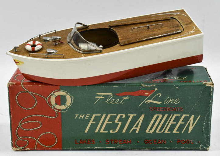K&O Fleet Line The Fiesta Queen Speedboat w/ Box (#6560) on Jan 20 ...