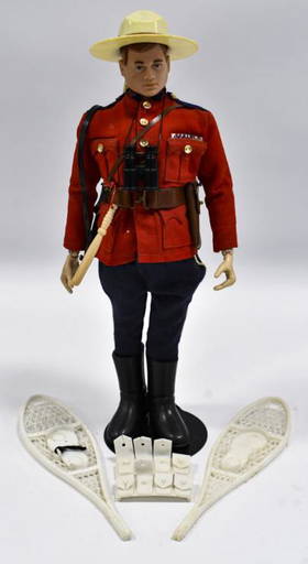 Vintage Hasbro Gi Joe Canadian Mountie