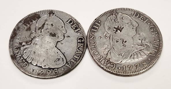 1801 Mexico Silver Colonial Real Coin
