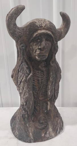 Stonework Medicine Man Native American Statue (#4141) on Jan 07, 2023 ...