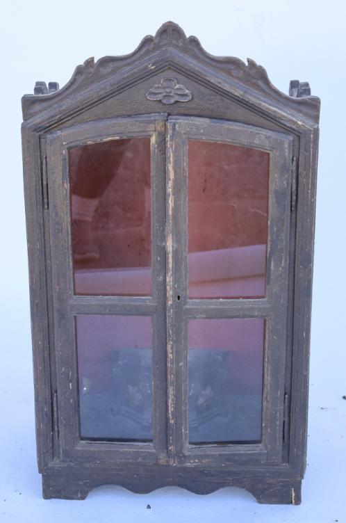 Antique Wood Peruvian Prayer Cabinet (#4513) on Jan 07, 2023 | Kraft ...