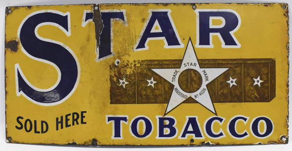 Star Tobacco Sign