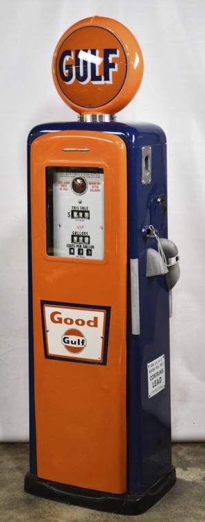 Vintage Southwest Pump Co. Model 45 Gulf Gas Pump