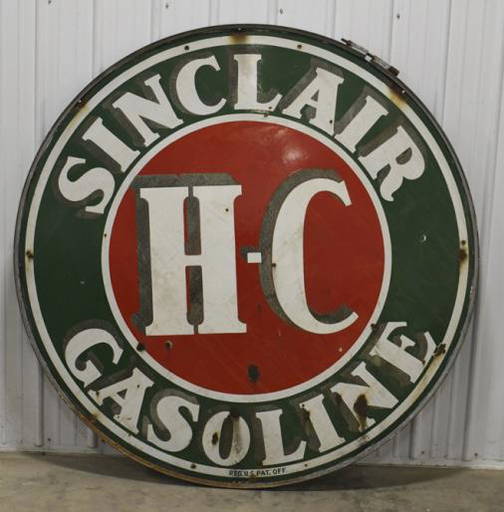 Vintage 6ft DSP Sinclair HC Gasoline Sign (#8134) on Jan 22, 2023 ...