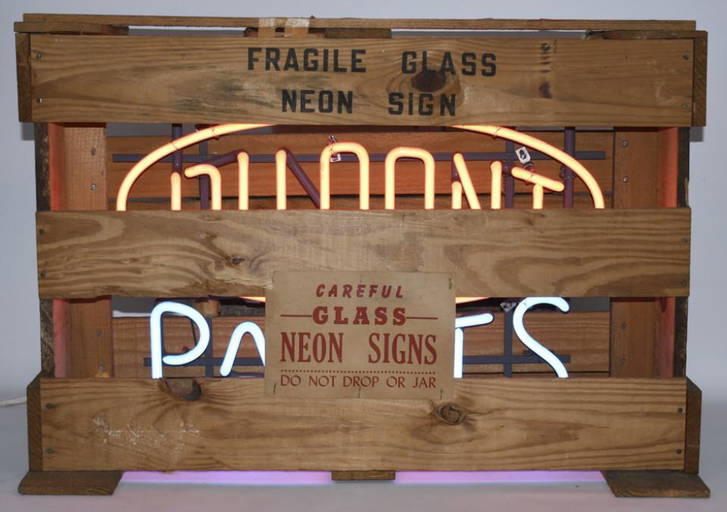 Vintage NOS Dupont Paints 2-Color Neon Adv Sign (#8306) on Jan 22, 2023 ...