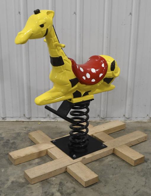 Vtg Giraffe Saddle Mates Playground Spring Ride (#8360A) on Jan 22 ...