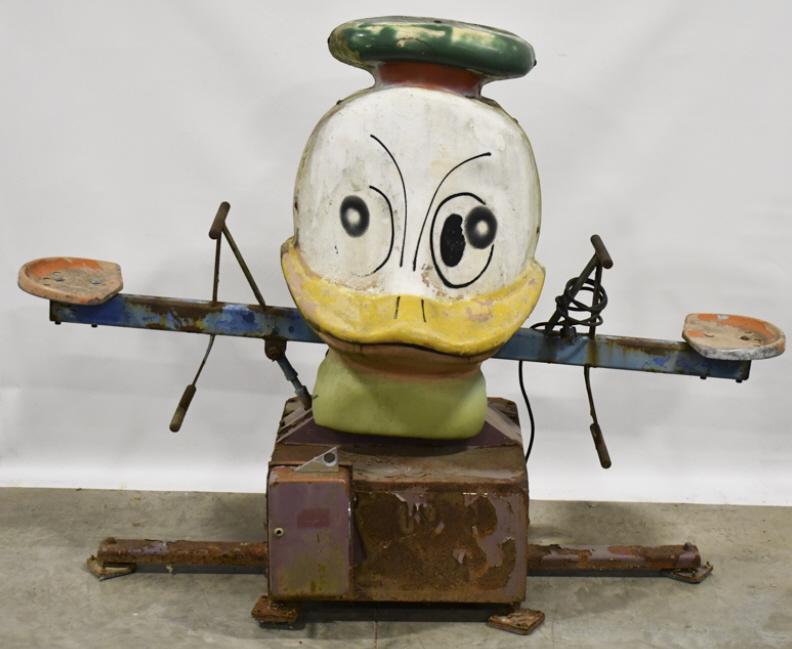 Vintage Coin Operated Donald Duck See Saw Ride (#8382) on Jan 22, 2023 ...