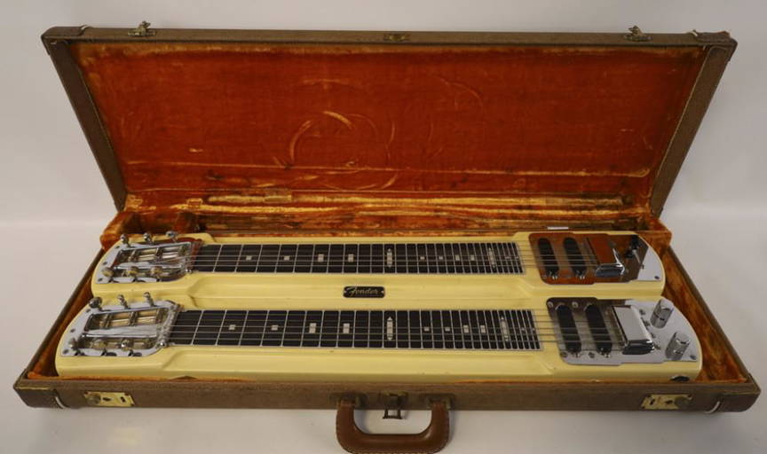 Vtg Fender Stringmaster Double Neck Steel Guitar