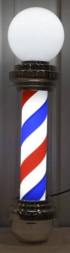 Modern Lighted Rotating Barbers Pole (#8592) on Jan 22, 2023 | Kraft ...