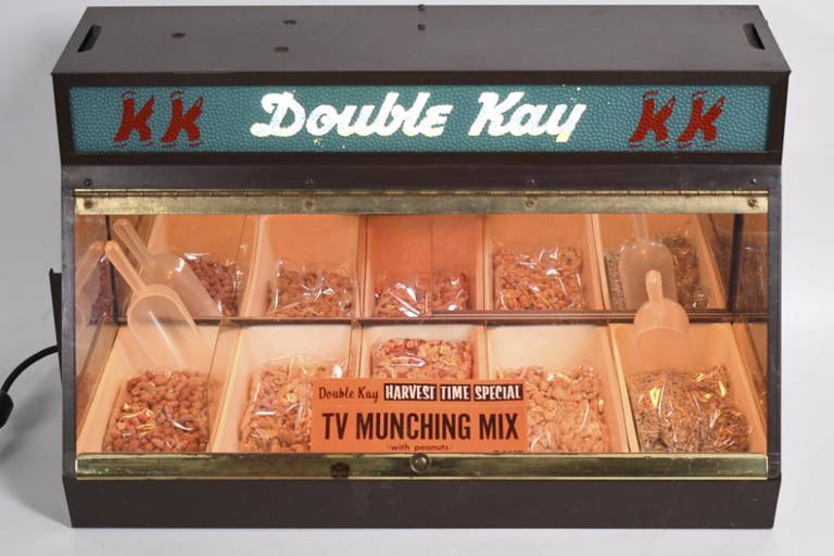 Vintage Double Kay Nuts Lighted Motion Adv Display (#8650) on Jan 22, 2023 | Kraft Auction ...