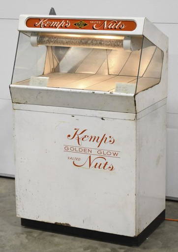 Vtg Kemp's Golden Glow Nut's Lighted Adv Display (#8653) on Jan 22 ...