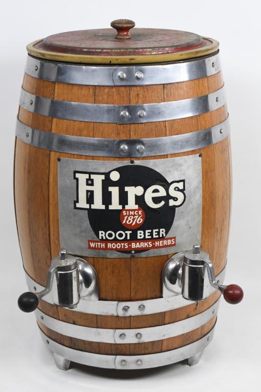 Vintage Hires Root Beer Barrel Fountain Dispenser (#8740) on Jan 22 ...