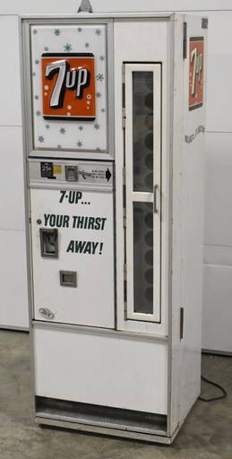 Vintage 7up Selectivend Model 3A Vending Machine (#8763) on Jan 22 ...