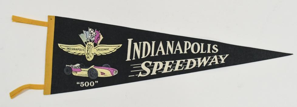 Vintage Indianapolis Speedway 500 Felt Pennant (#8798) on Jan 22, 2023 ...