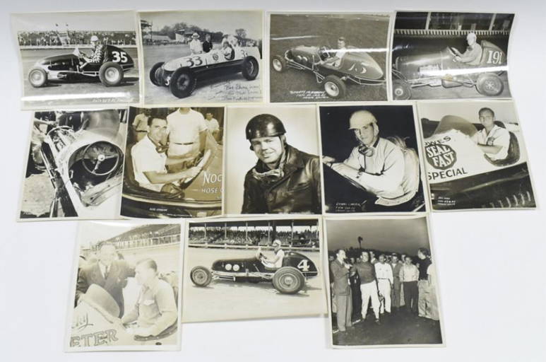 (12) 1940s-50s Midget Racing 8x10 Photographs (#8870) on Jan 22, 2023 ...