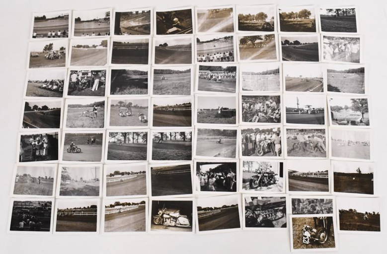(55) Original 1950s Motorcycle Racing Photographs (#8981) on Jan 22 ...