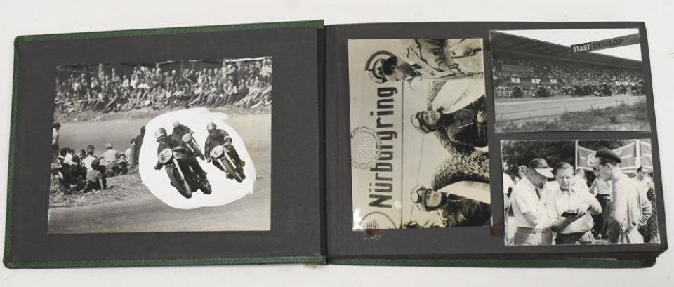 1950s-70s Motorcycle Racing Photo Album Scrapbook (#9021) on Jan 22 ...