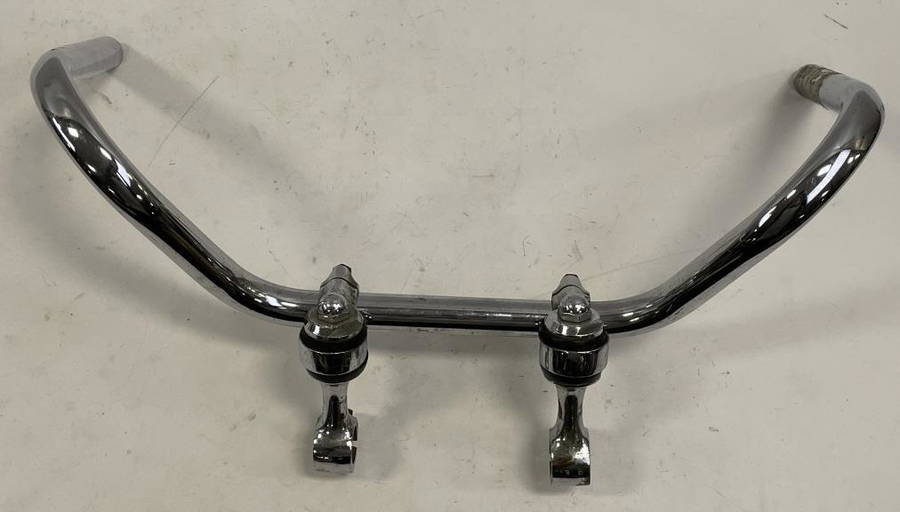 Vintage Chopper Motorcycle Bars w Flanders Risers (#9192) on Jan 22 ...