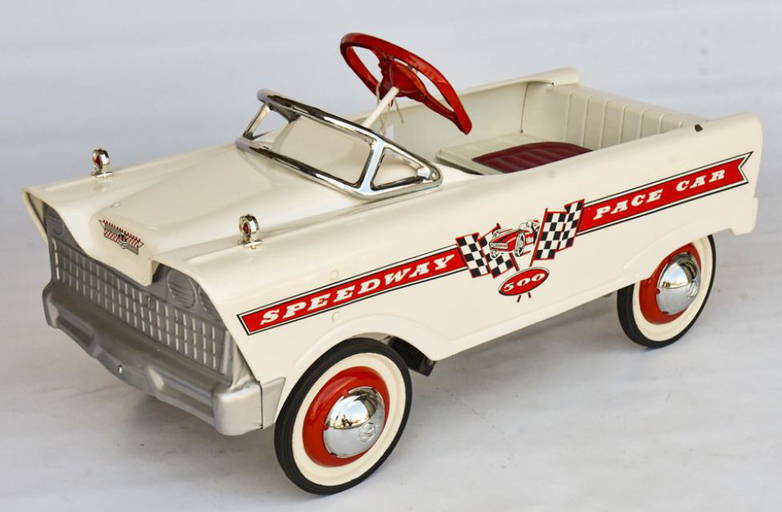 Restored Murray Speedway 500 Pace Car Pedal Car - Jan 21, 2023 | Kraft ...
