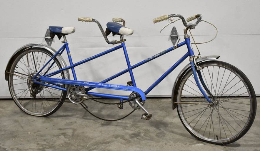 Vintage Schwinn Twinn Deluxe Tandem Bicycle