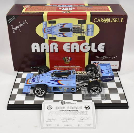 1/18 Carousel 1975 Indy 500 Winner Bobby Unser (#7499) on Jan 21, 2023 ...