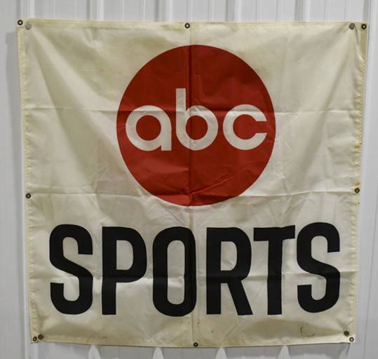 Vintage Abc Sports Television Banner