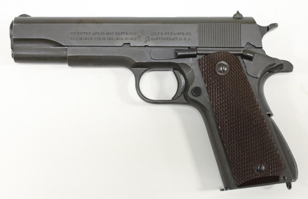 Wwii Colt M1911 A1 U.s. Army .45 Acp Pistol